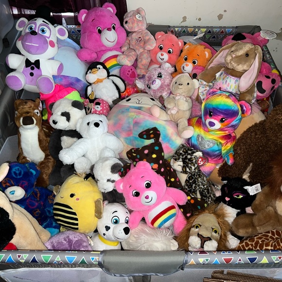 Toys | Huge Lot Of Plush Stuffed Animals Variety Of Brands | Poshmark